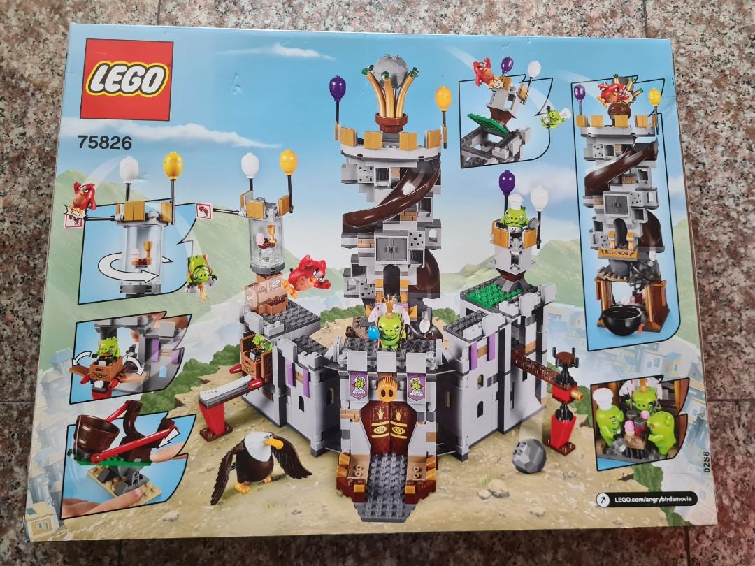 Lego Angry Birds 75826 King Pig Castle, Hobbies & Toys, Toys & Games on ...