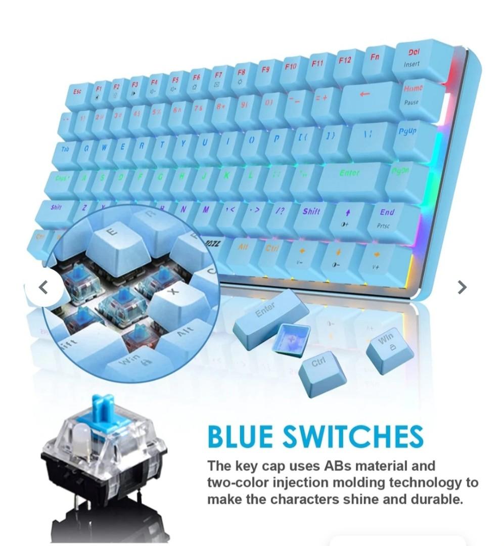 Mamba snake Gaming Keyboard and Mouse,3 in 1 Gaming Set,Blue LED ...