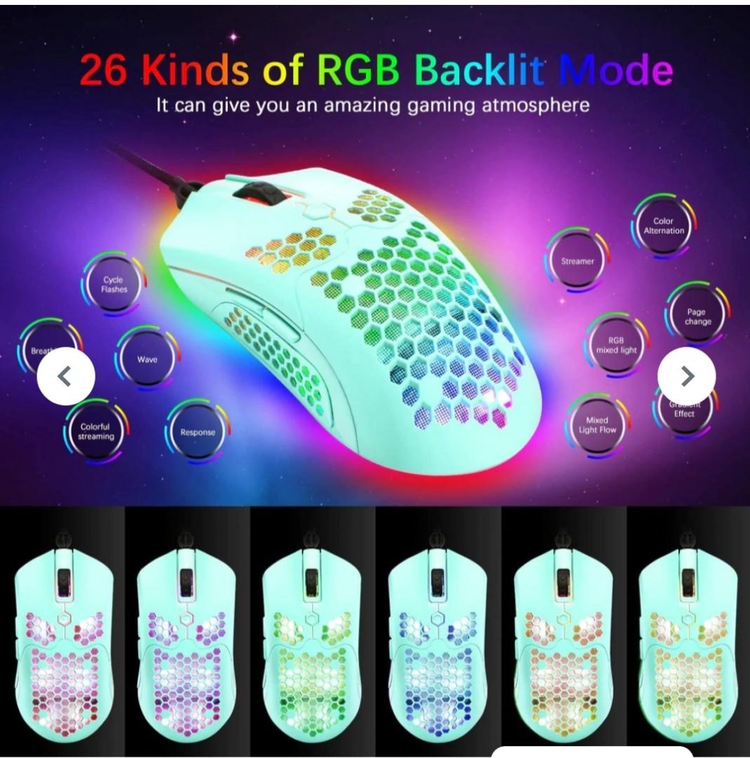 Mamba snake Gaming Keyboard and Mouse,3 in 1 Gaming Set,Blue LED ...