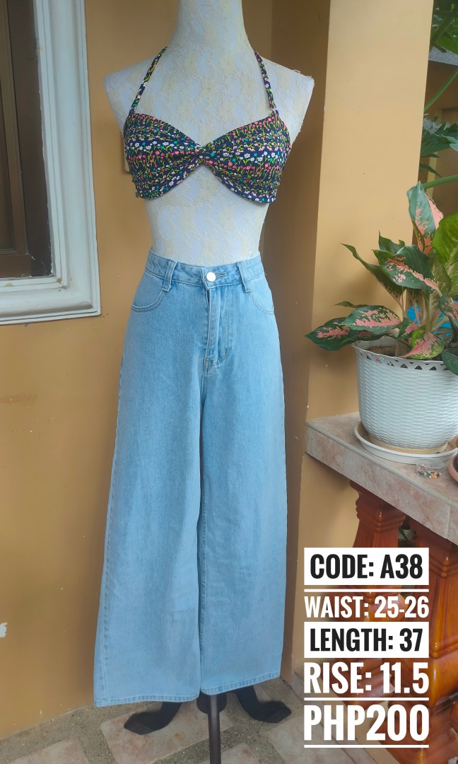 Maong pants, Women's Fashion, Bottoms, Jeans on Carousell