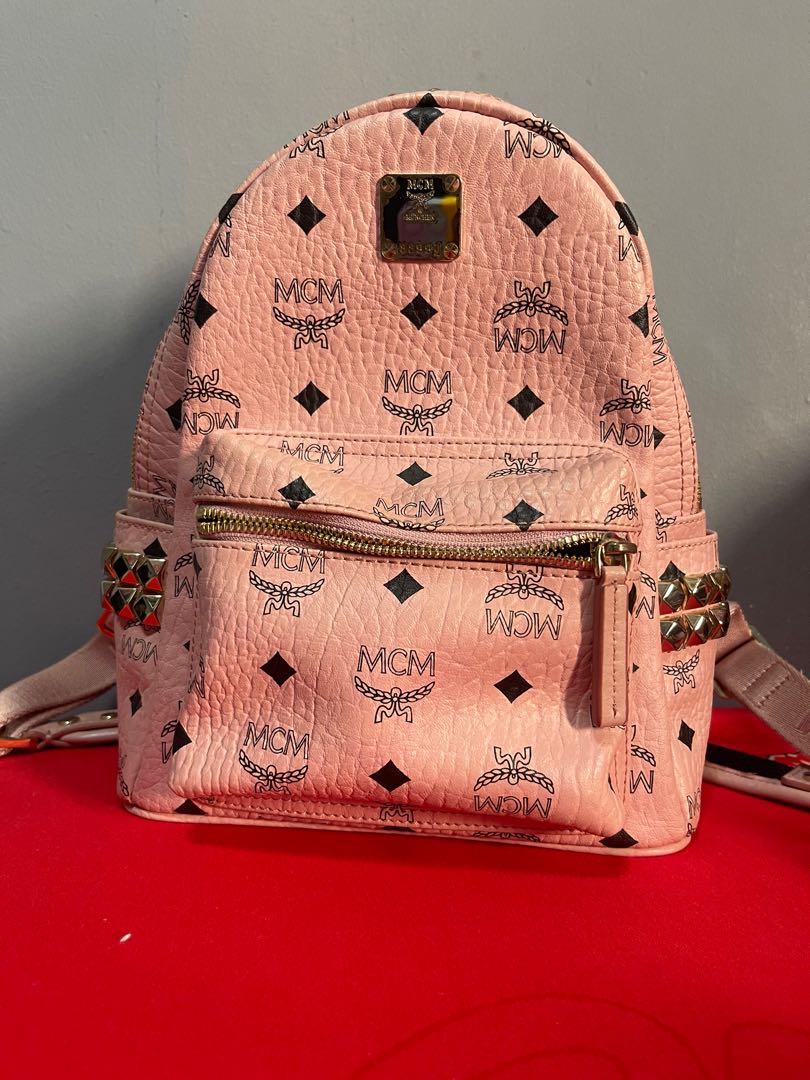 MCM Backpack ( with charm $550) , Women's Fashion, Bags & Wallets ...