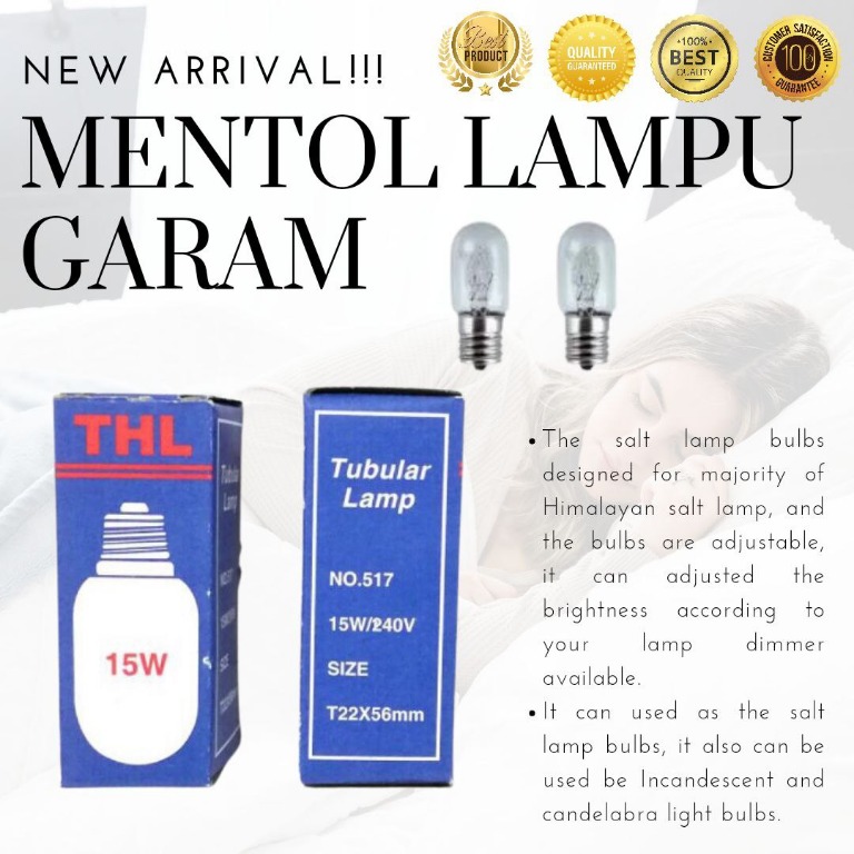 MENTOL LAMPU GARAM, Everything Else, Others on Carousell