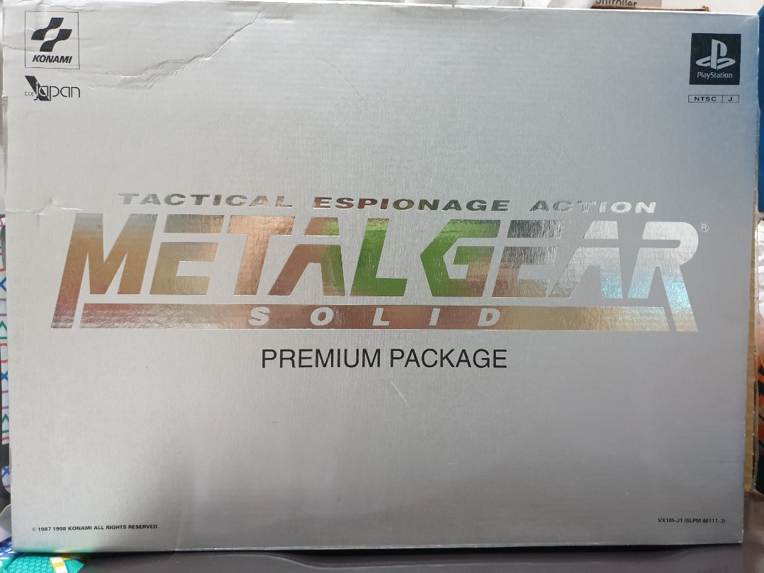 Metal Gear Solid Premium Package Playstation 1 PS1 game Japan, Video ...