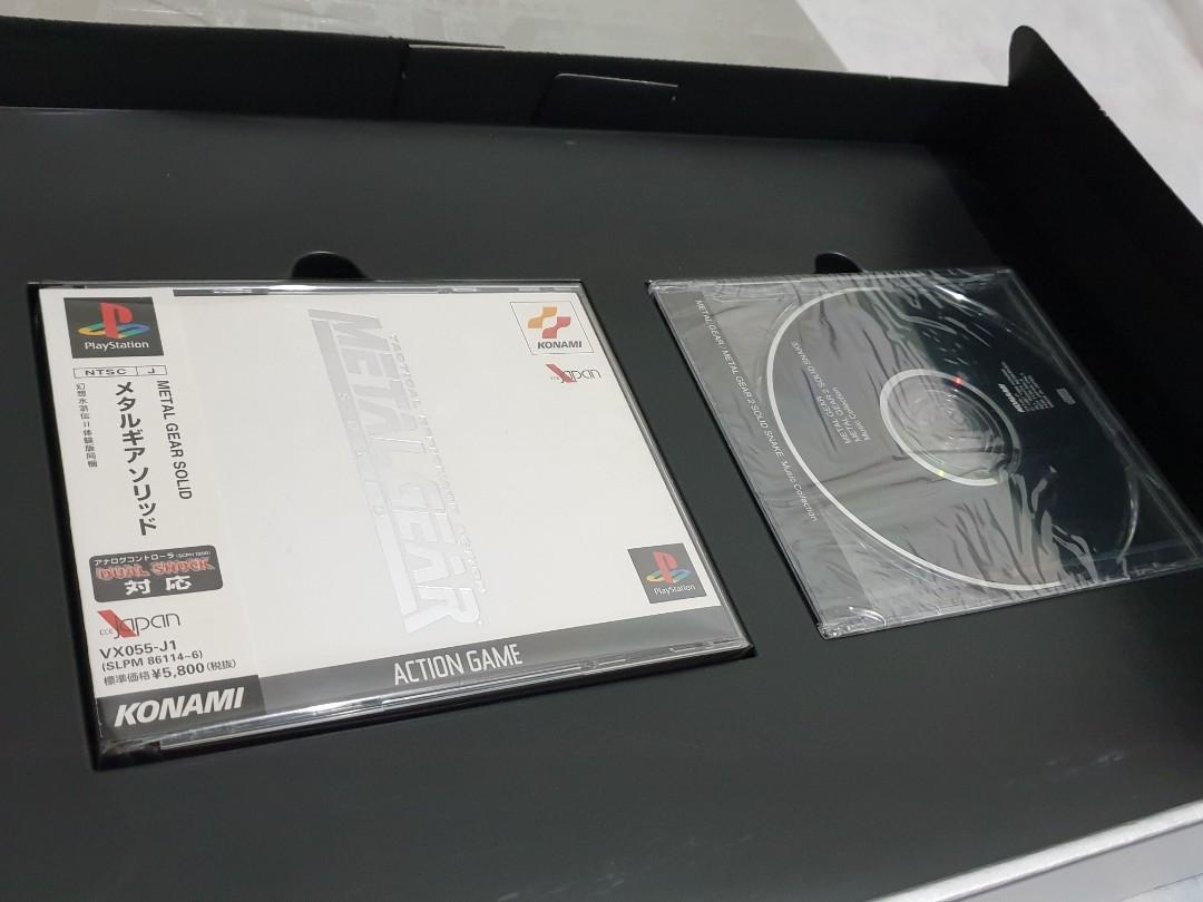 Metal Gear Solid Premium Package Playstation 1 PS1 game Japan, Video ...