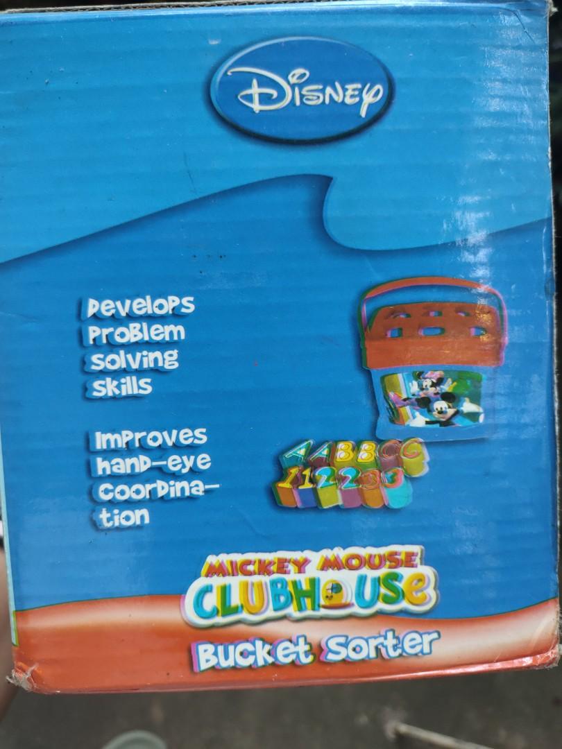 Mickey Mouse Clubhouse Bucket Sorter, Babies & Kids, Infant Playtime on ...