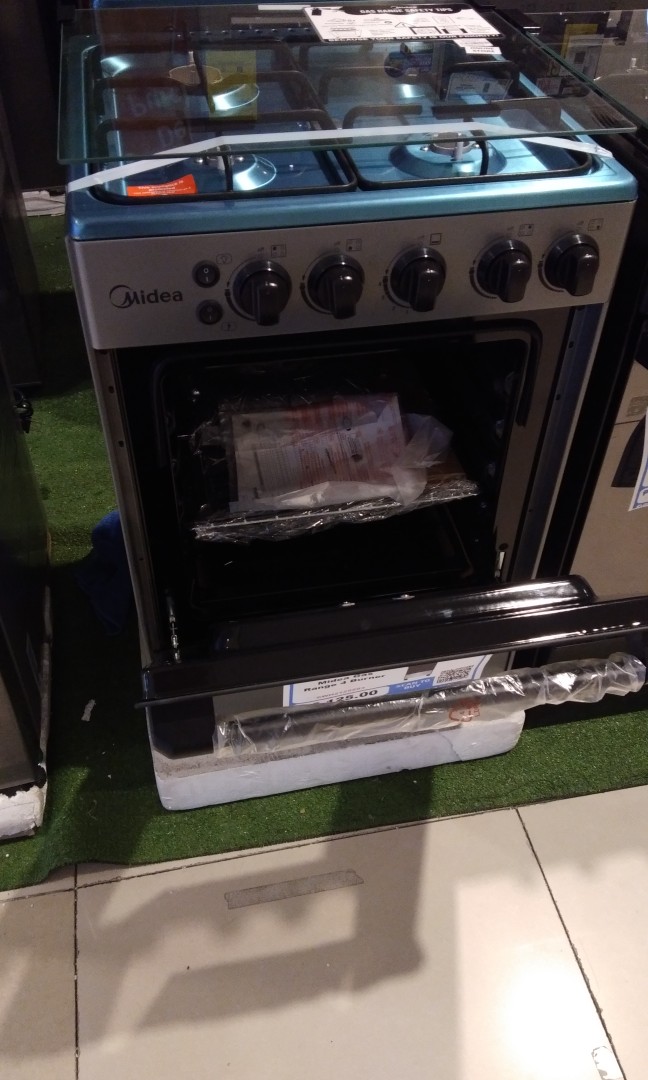 Midea gas range 4 burner brand new Mode of payment Cash Gcash Card BDO ...