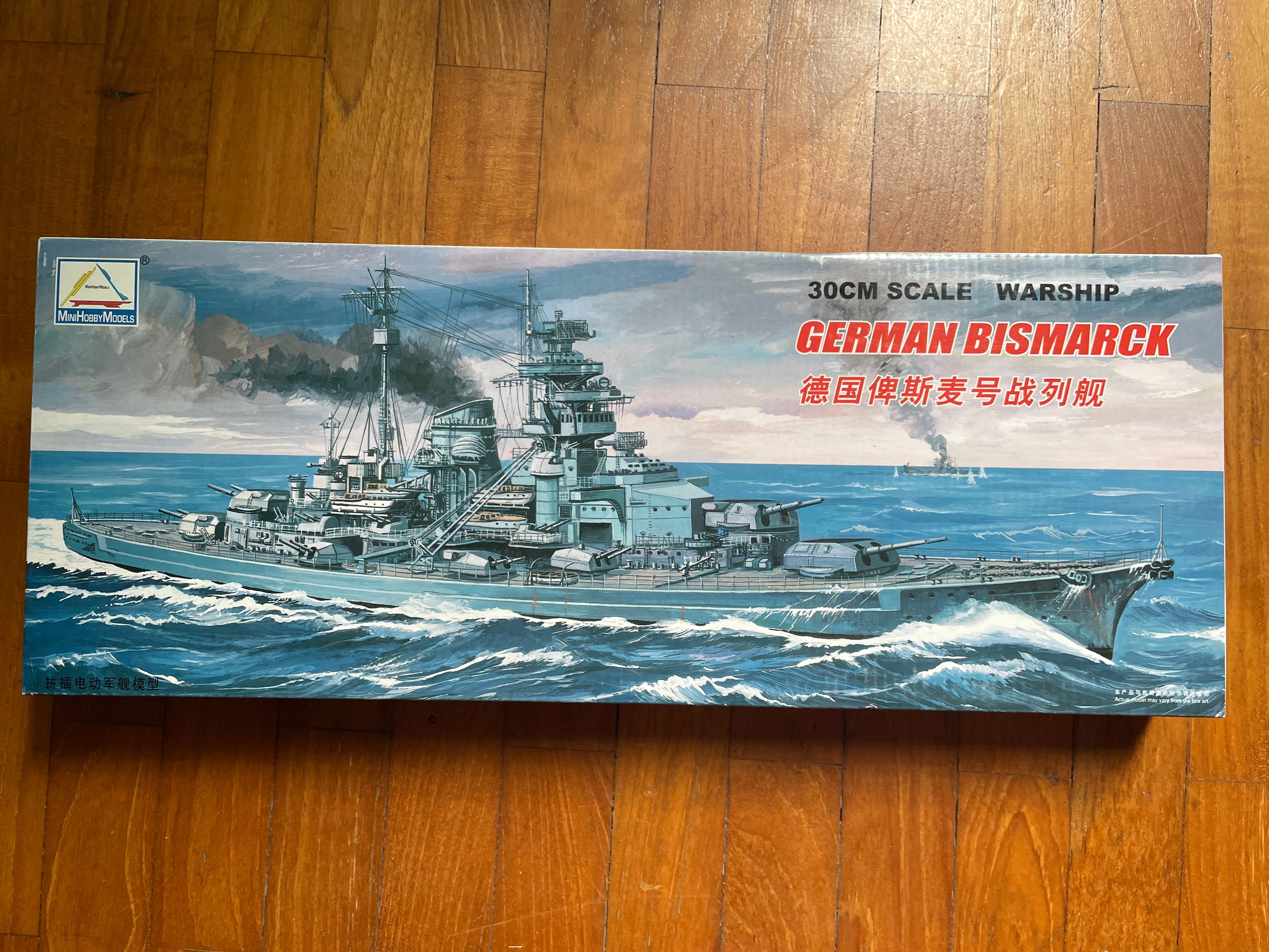 Mini Hobby Models - Bismarck, Hobbies & Toys, Toys & Games on Carousell