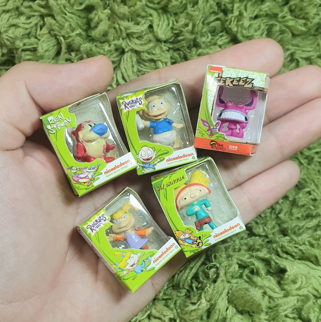 miniature cute rugrats nickelodeon mini toy brands random kris kringle ...