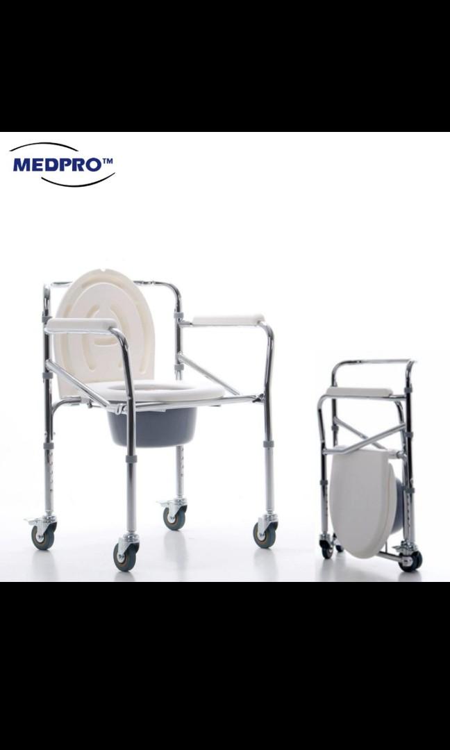 Mobile Commode for Elderly, Health & Nutrition, Medical Supplies ...