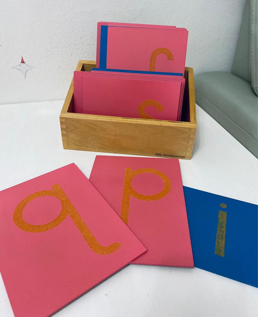 Montessori Sandpaper Letters, Hobbies & Toys, Stationery & Craft, Craft ...
