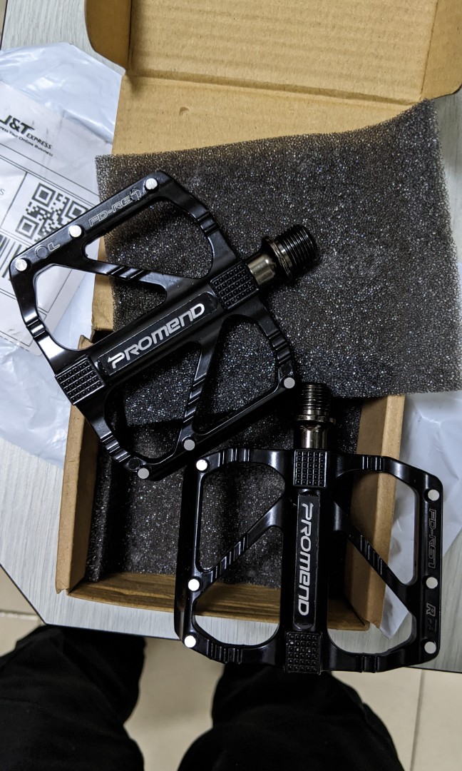 MTB Black Bike Pedal Promend R67 - bearing type, Sports Equipment ...