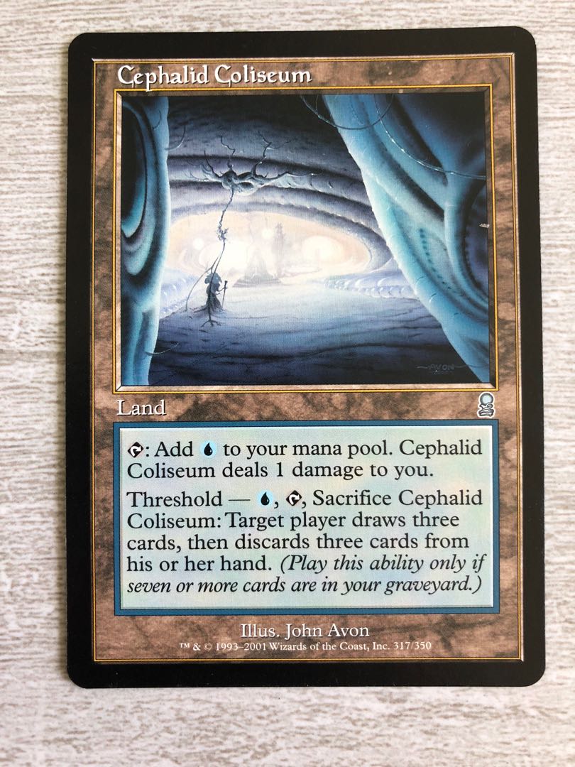 MTG: Cephalid Coliseum - Odyssey (U), Hobbies & Toys, Toys & Games on ...