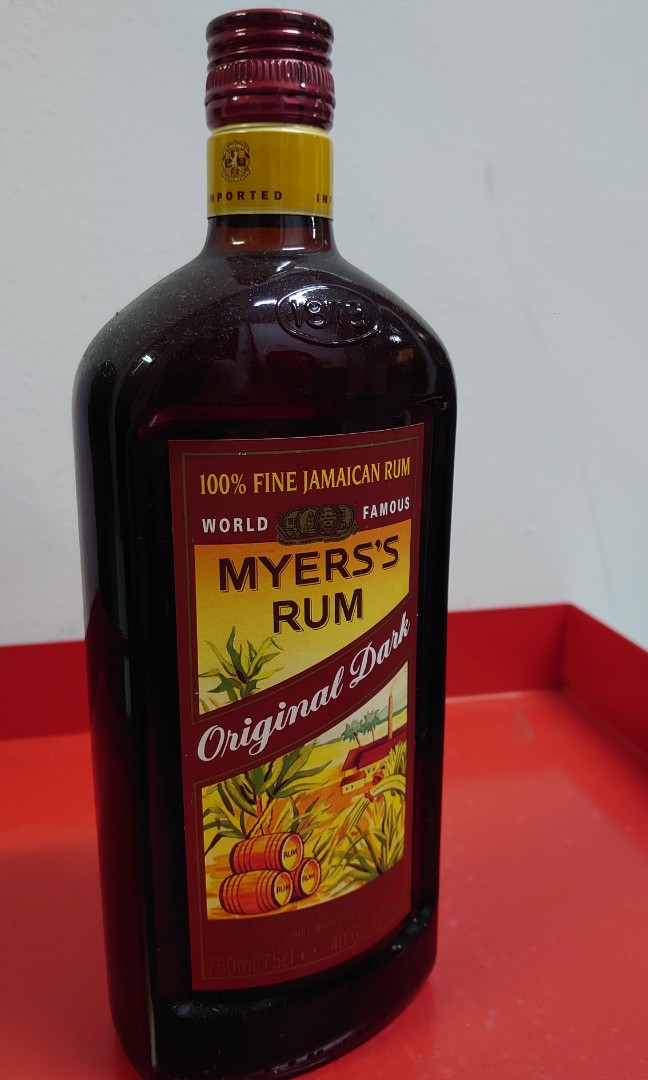 Myers's Original Dark Rum 750mL, Food & Drinks, Alcoholic Beverages on ...