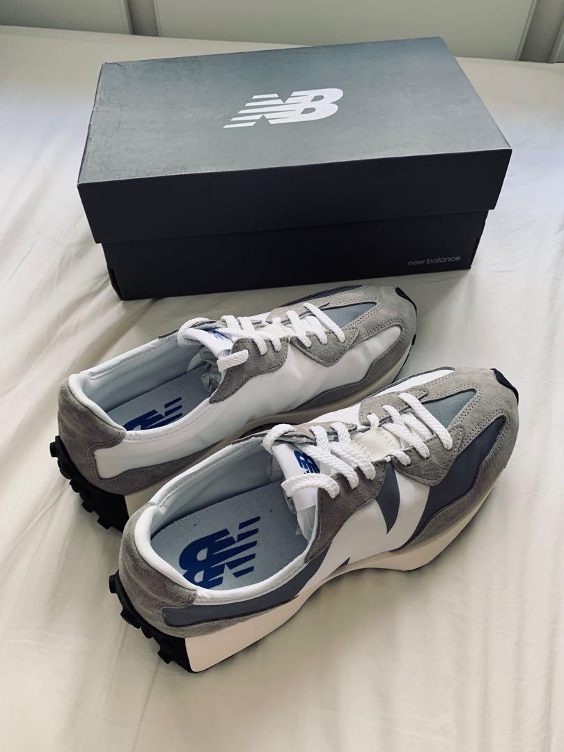 New Balance MS 327 LAB OG Light Grey US9.5, 男裝, 鞋, 波鞋 - Carousell