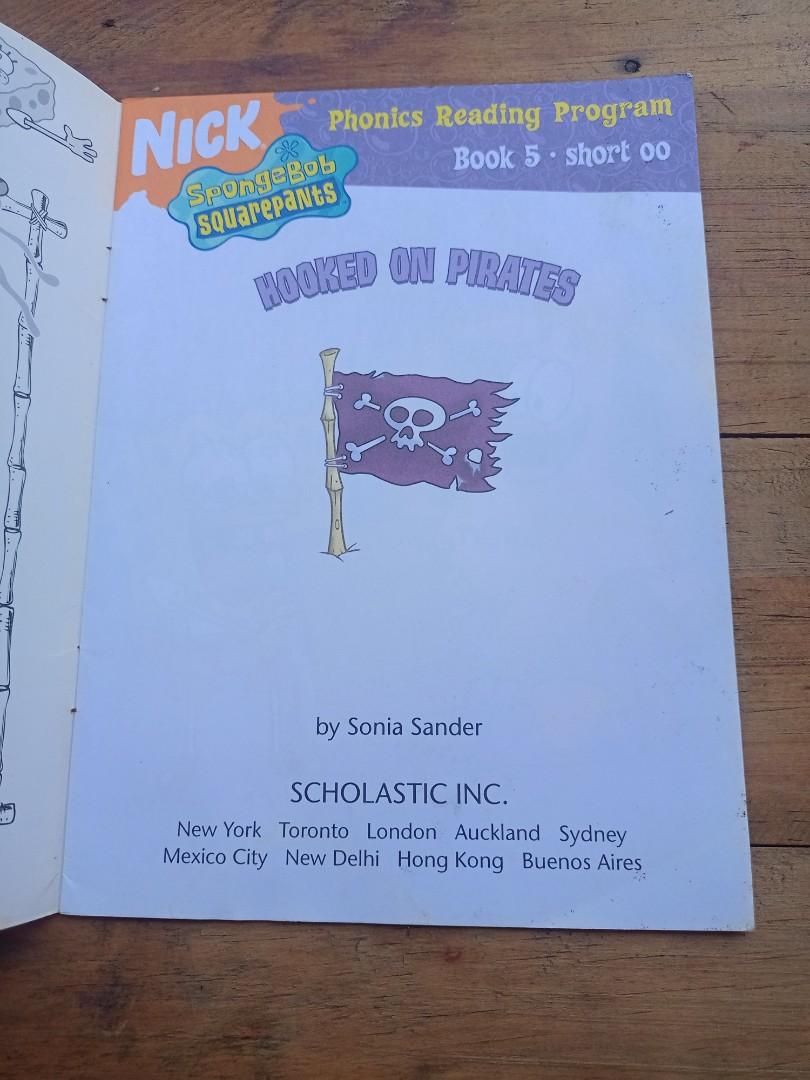 Nick Jr SpongeBob SquarePants Hooked on Pirates, Hobbies & Toys, Books ...
