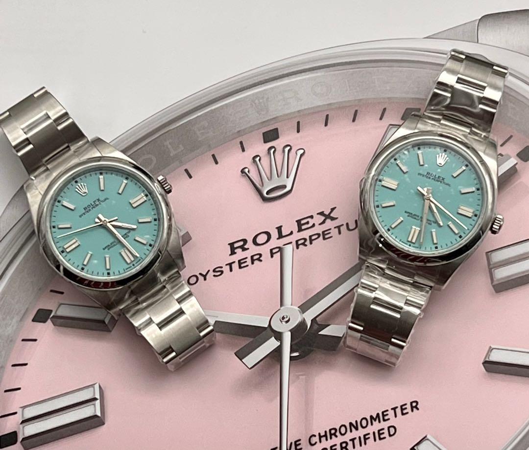 OP41 TIFFANY BLUE DISC, Luxury, Watches on Carousell