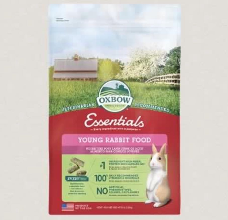 oxbow essentials young rabbit food pellets, Pet Supplies, Pet Food on ...