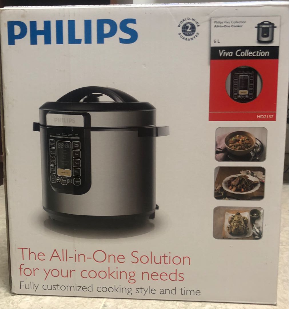 Philips HD2137 (6L All in One Pressure Cooker) - In warranty , TV ...