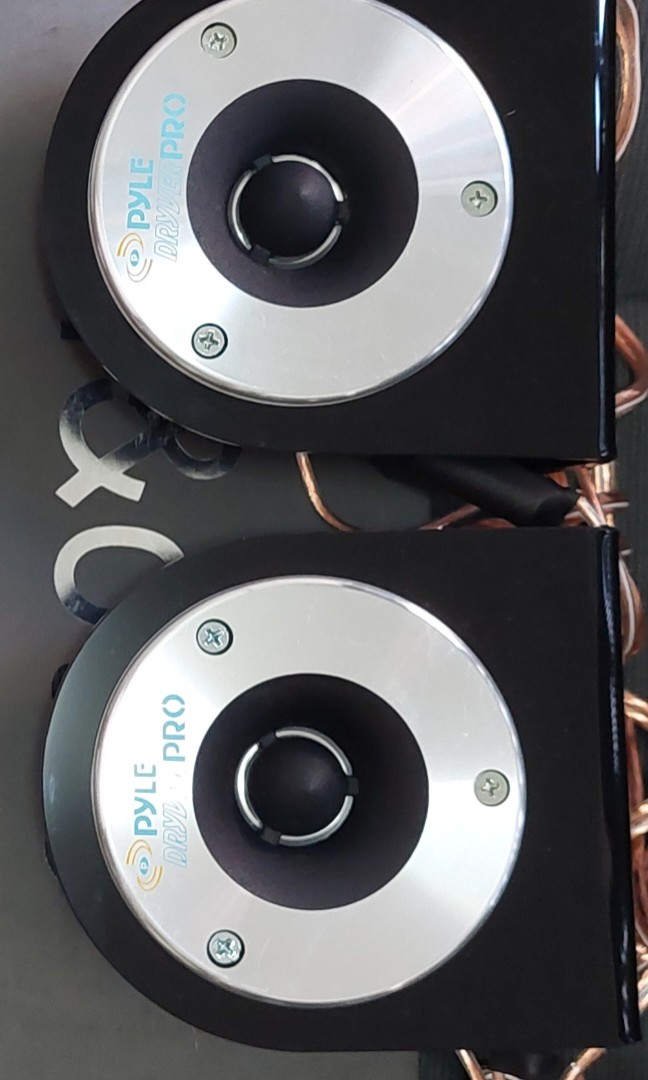 PYLE DRYVER PRO, 31/4" Aluminum Bullet Titanium Horn Tweeter. Model ...