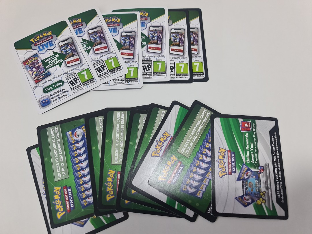 Pokemon tcg code cards, Hobbies & Toys, Toys & Games on Carousell