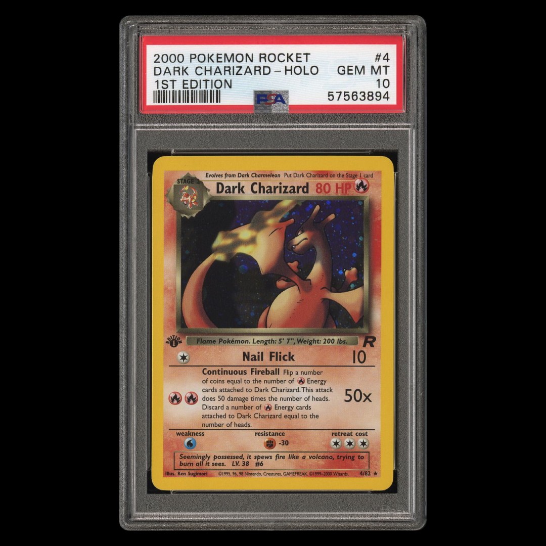dark charizard psa 10