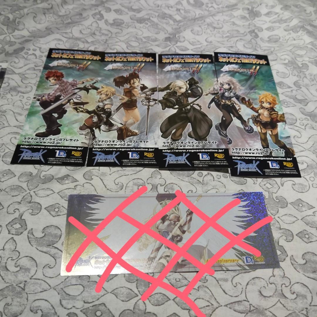 Ragnarok online Japanese prepaid puzzle card, Hobbies & Toys ...