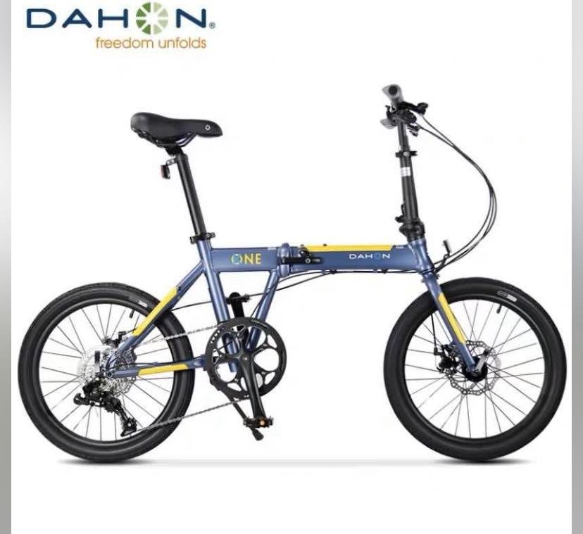 (Ready stock) Stock clearance: Dahon K one folding bike black blue ...
