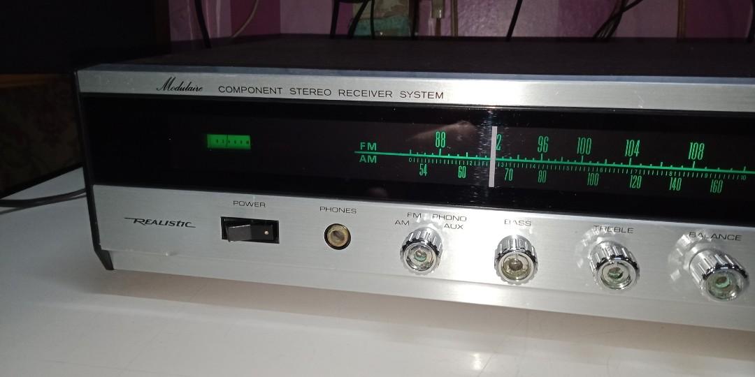 Realistic Modulaire 12-1403 Stereo Receiver, Audio, Soundbars, Speakers ...
