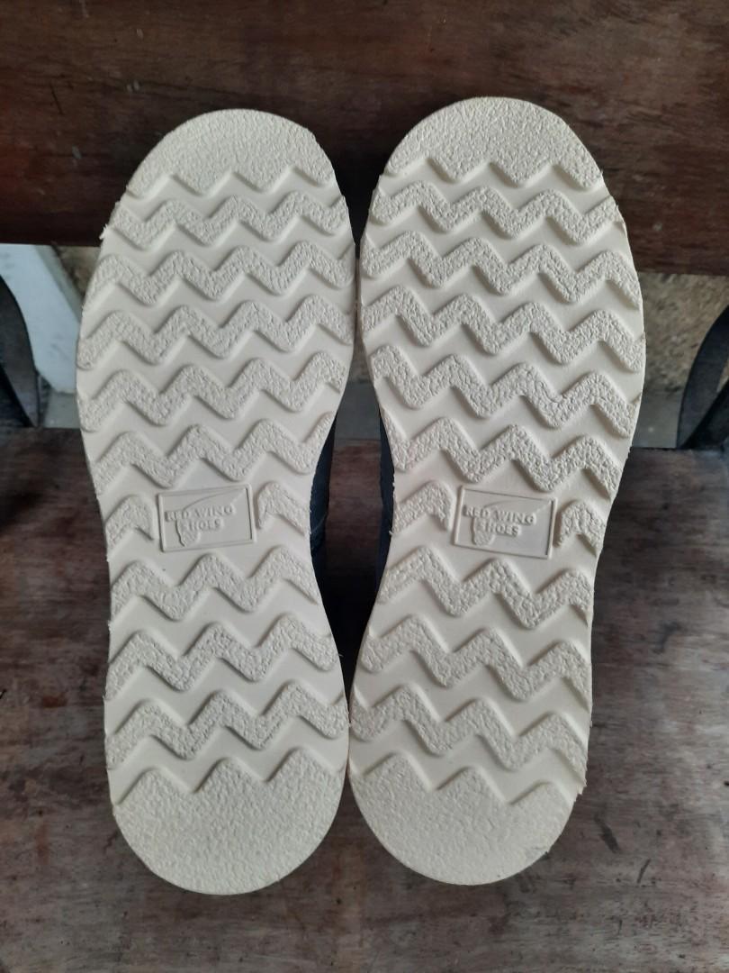 Red Wing 8143 Slate Blue Abiline Moc Toe Redwing, Men's Fashion ...