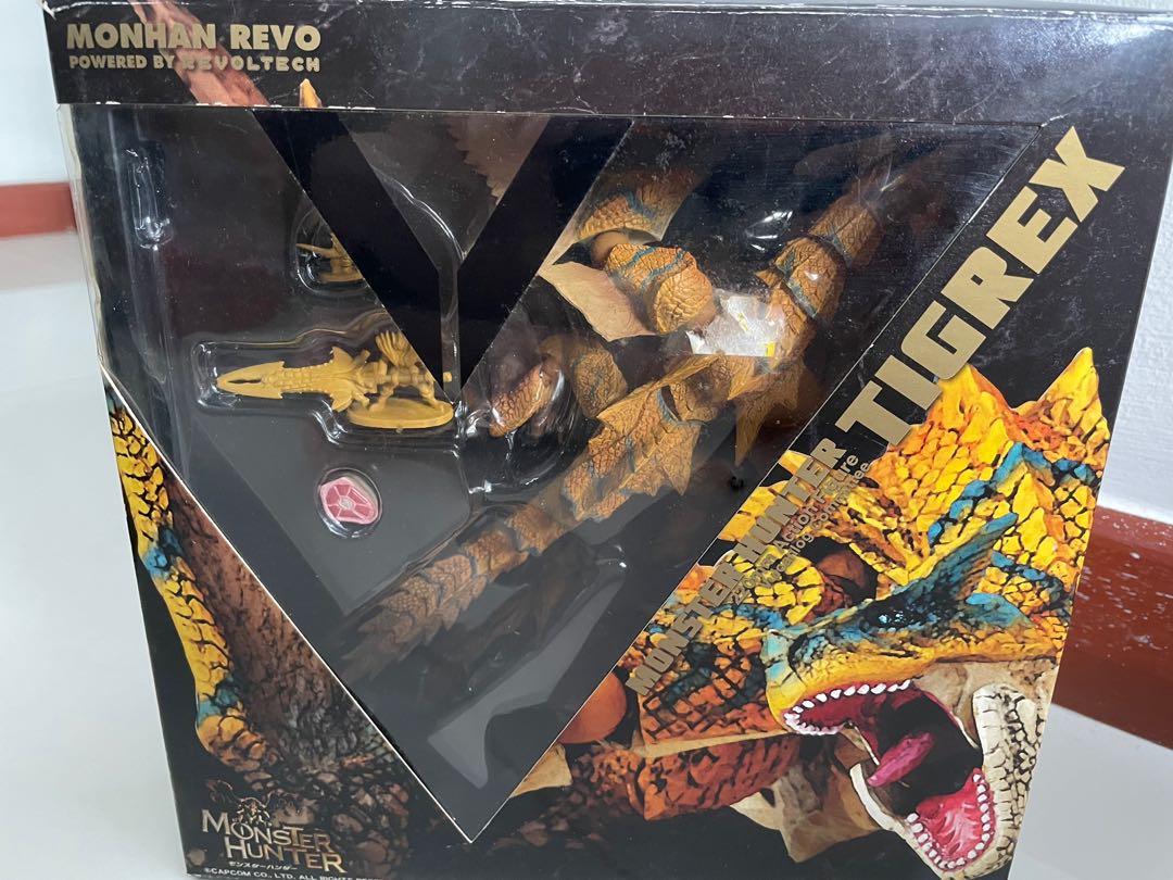 Revoltech Vulcanlog Union Creative Monster Hunter Tigrex, Hobbies ...