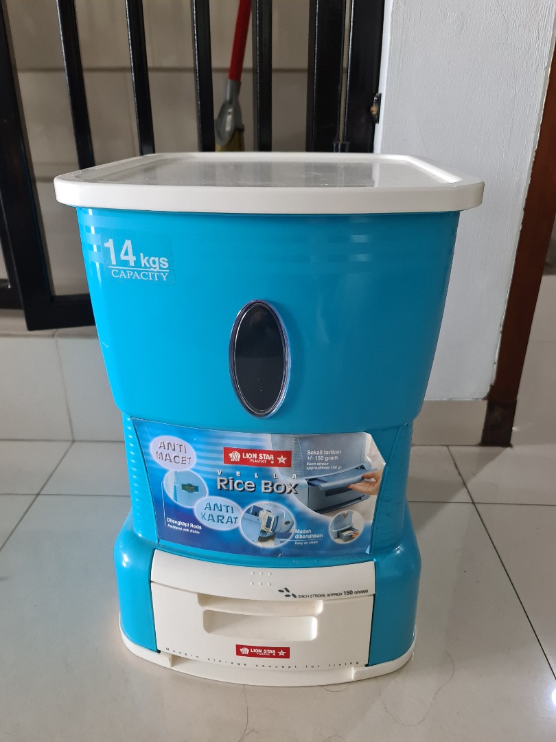 Rice box lion star, Kitchen & Appliances di Carousell
