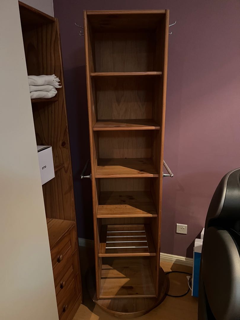 Rotating cabinet & shelf, Furniture & Home Living, Furniture, Shelves ...