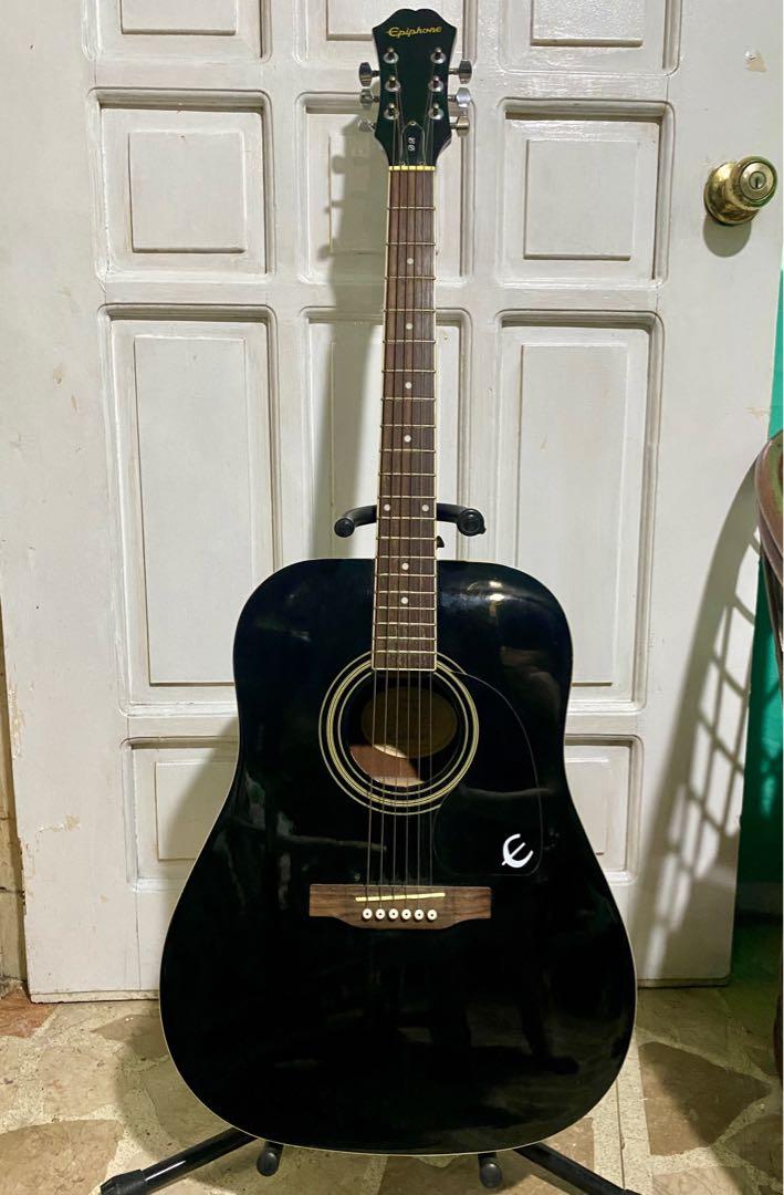 RUSH Acoustic Guitar Epiphone DR-100, Hobbies & Toys, Music & Media ...