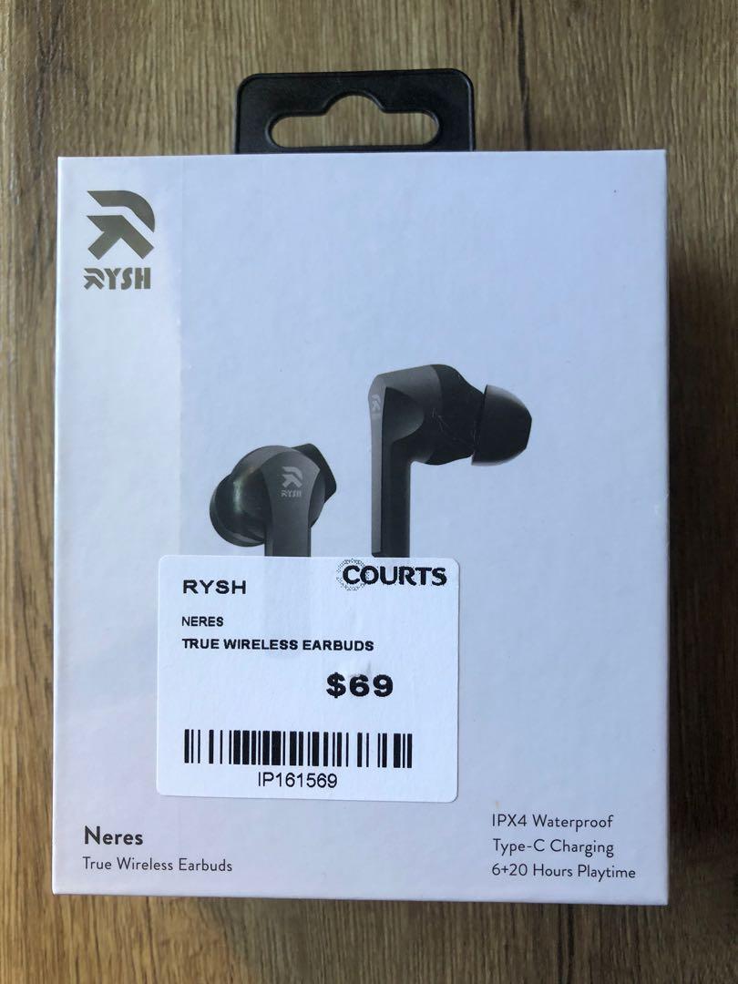 RYSH Neres true wireless earbuds, Audio, Headphones & Headsets on Carousell