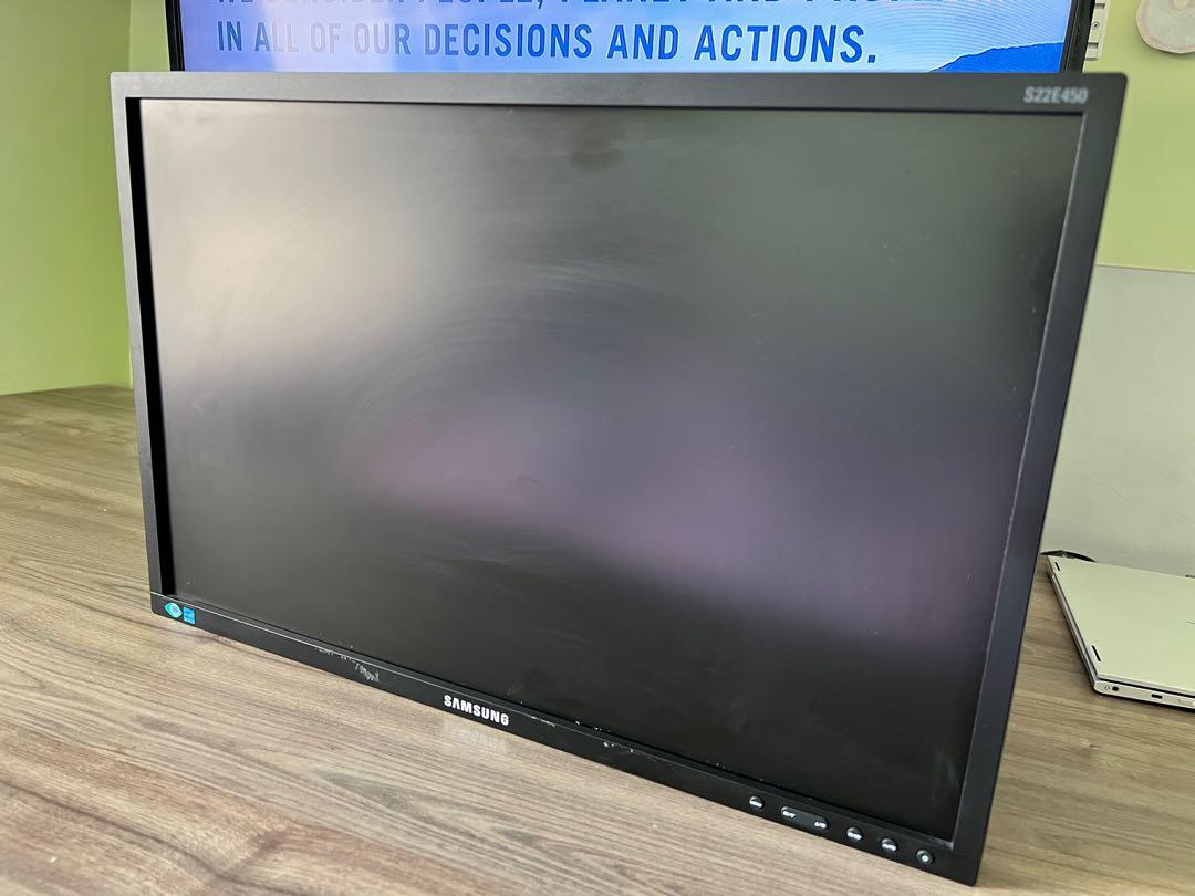 Samsung S22E450 monitor, Computers & Tech, Desktops on Carousell