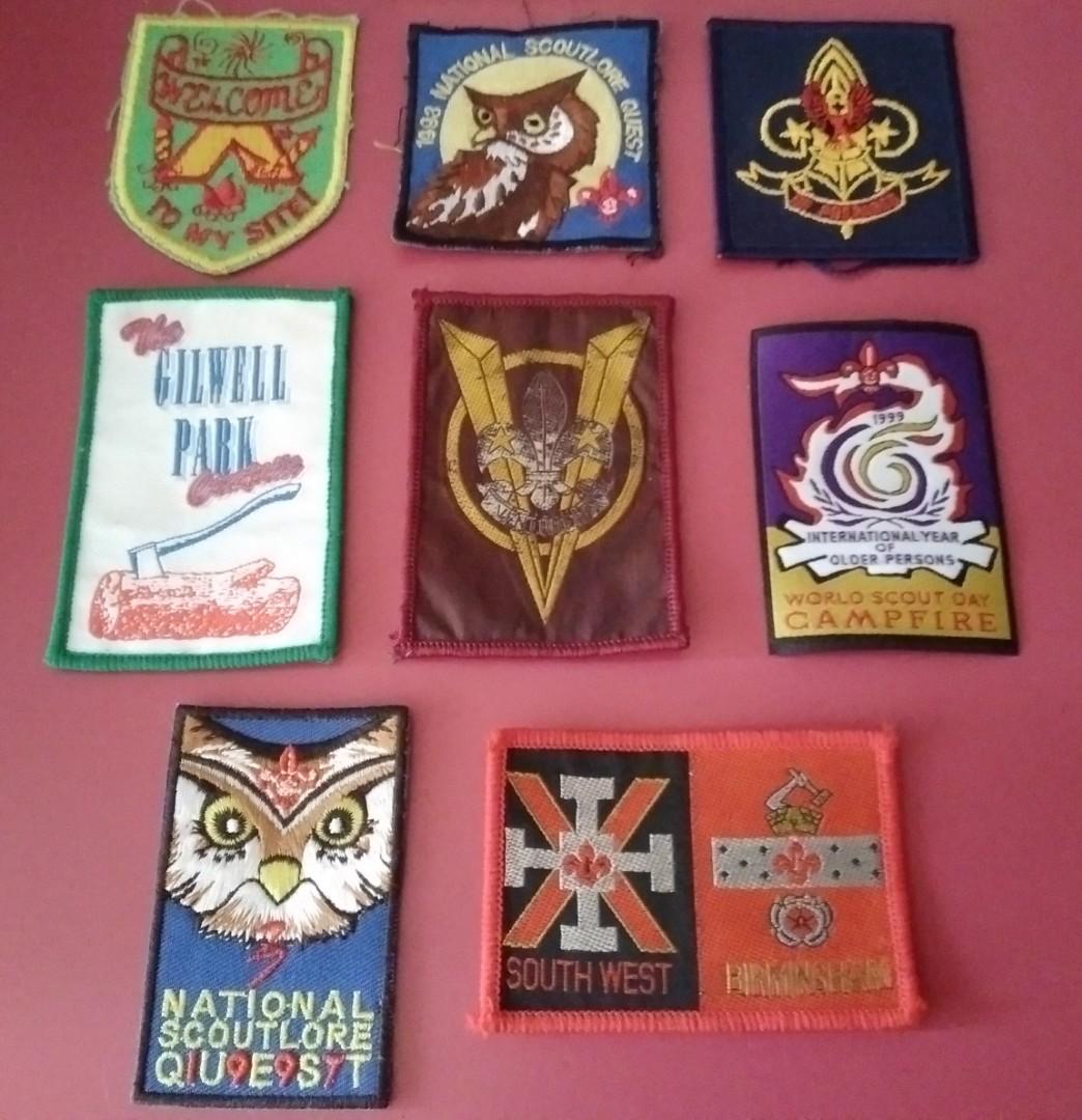 SCOUTS Badges Collection (Assorted Designs) From Different Countries ...