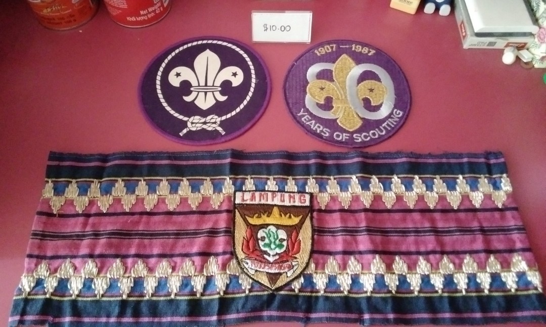 SCOUTS Badges Collection (Assorted Designs) From Different Countries ...