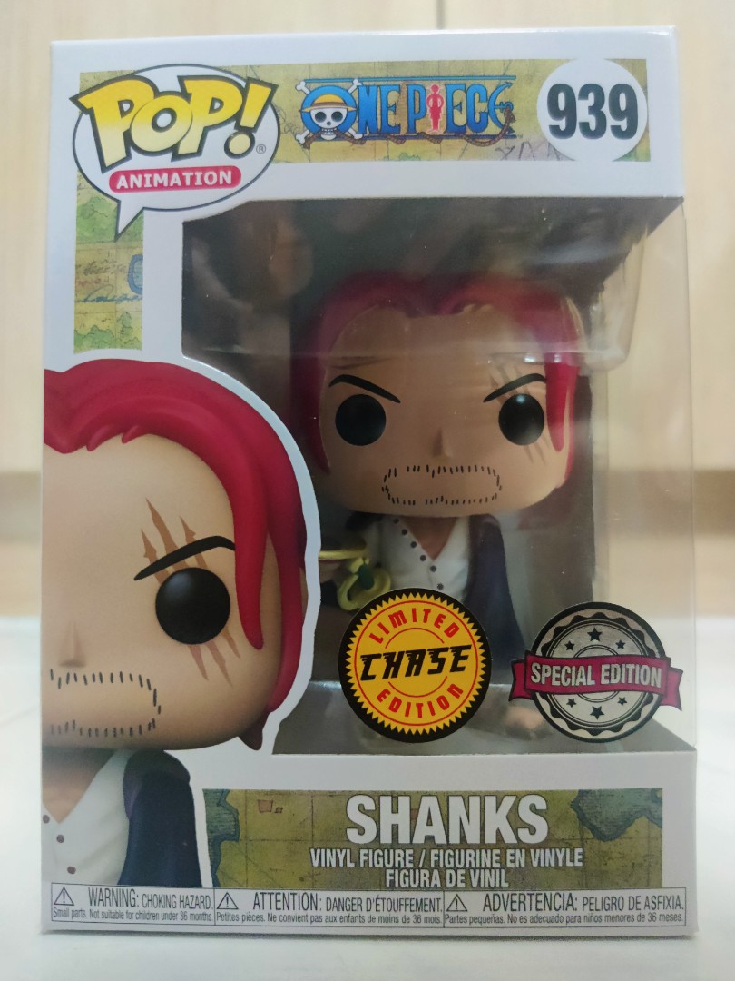 Shanks CHASE One Piece Funko pop, Hobbies & Toys, Toys & Games on Carousell