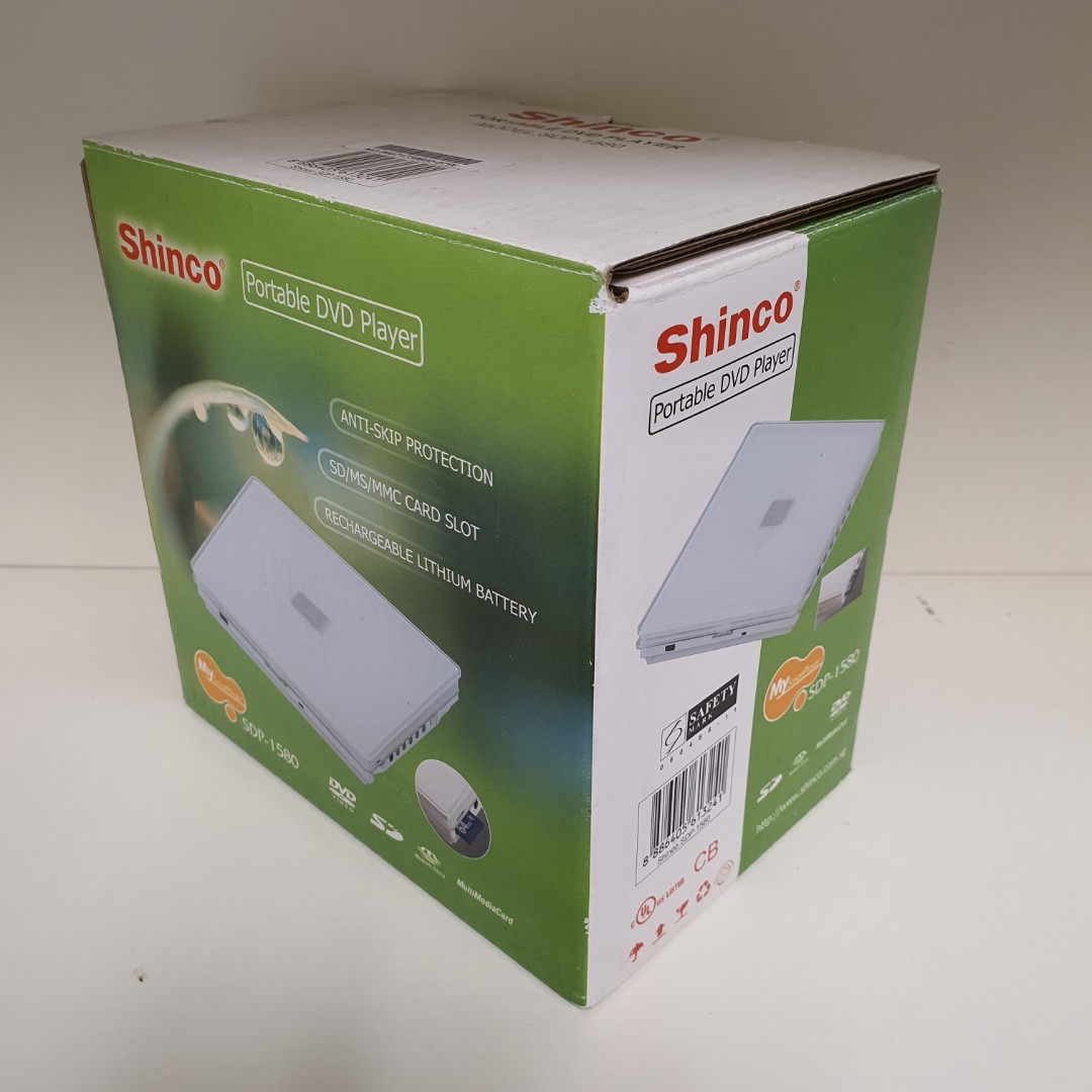 Shinco SDP-1580 Portable DVD Player, TV & Home Appliances, TV ...