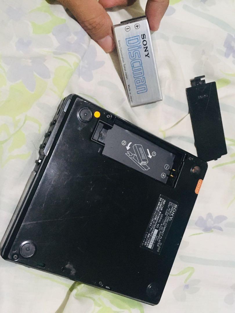 SONY Discman All Metal Vintage D-250 Japan, Audio, Portable Music ...