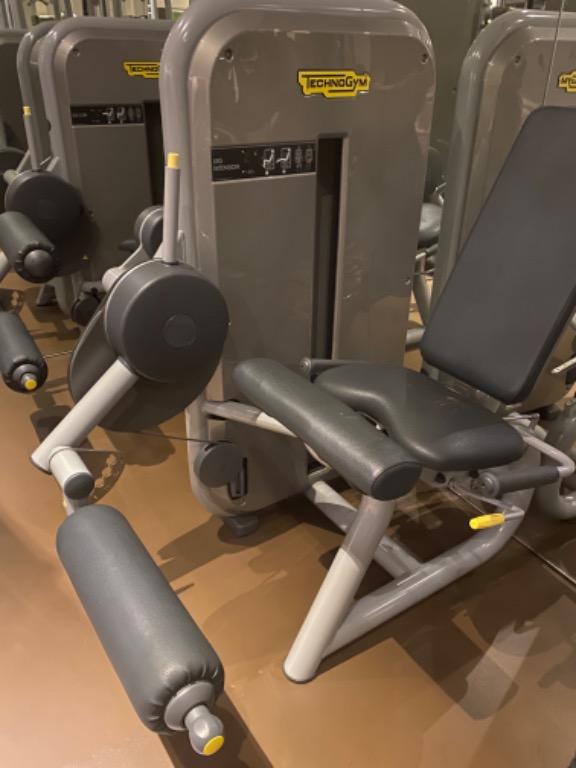 Technogym Element + Leg Extension Machine, Sports Equipment, Exercise ...
