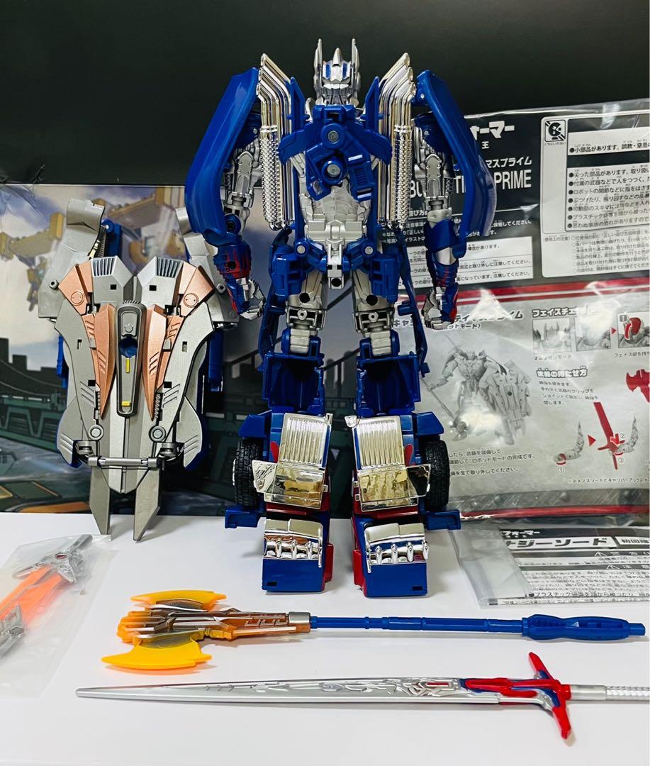 Transformers Takara TLK-15 Calibur Optimus Prime with Exclusive Bonus ...