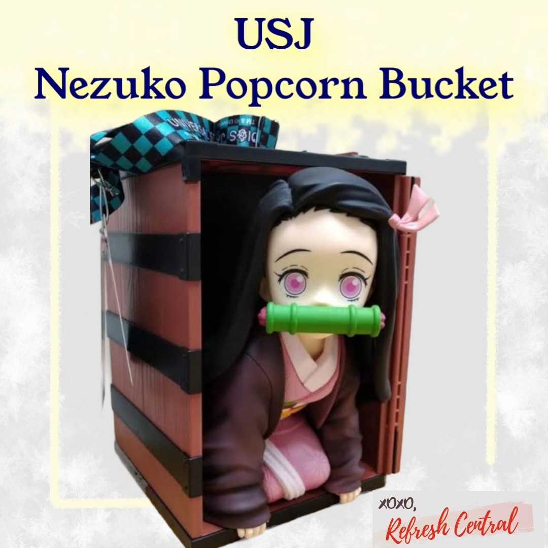 USJ Nezuko Popcorn Bucket, Hobbies & Toys, Toys & Games on Carousell