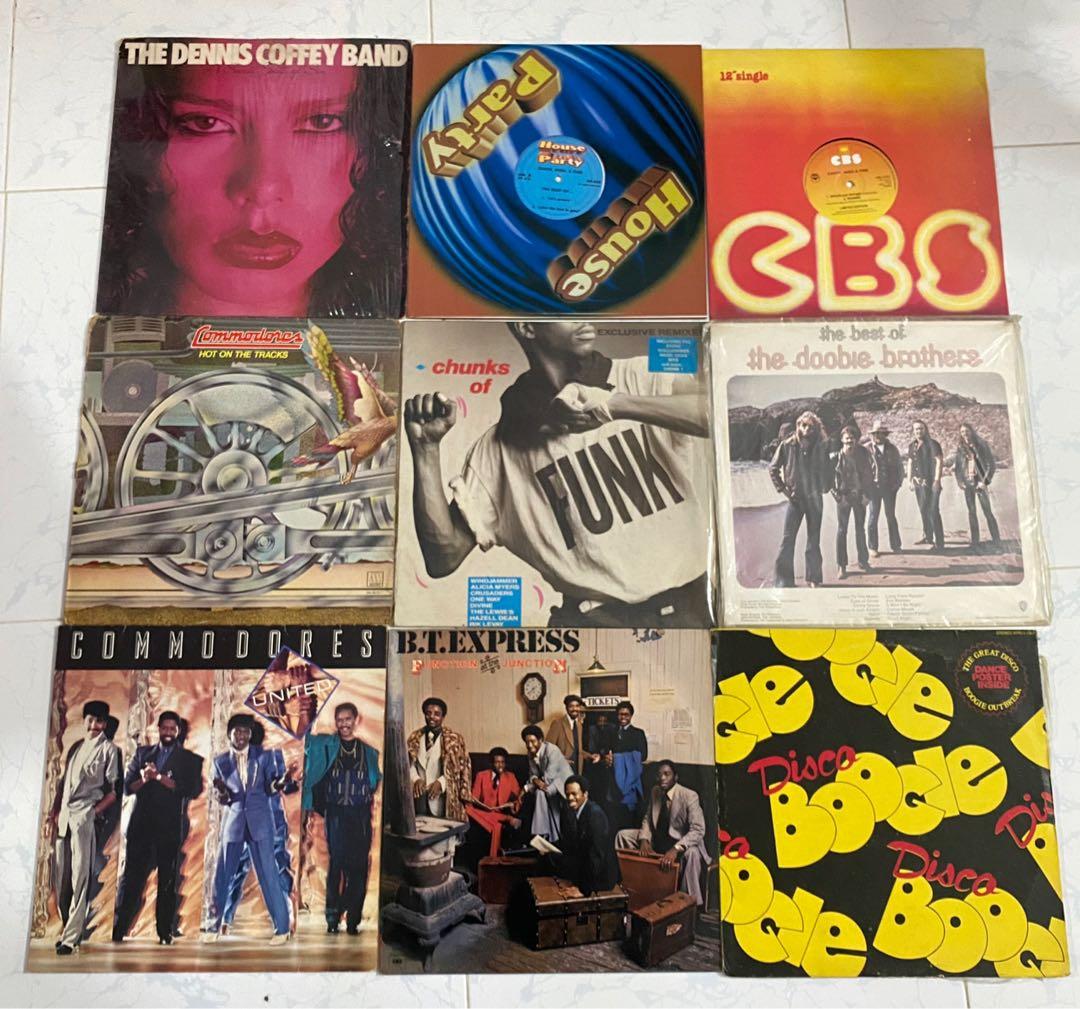 Vinyl records - Late 70s 80s soul funk disco (Earth Wind & Fire ...