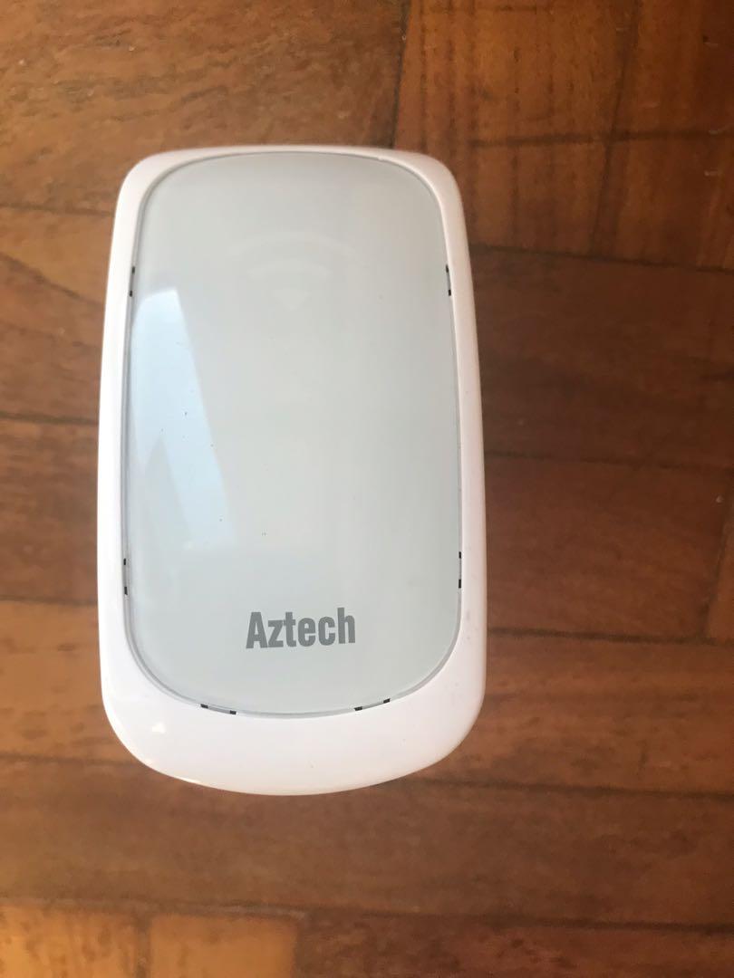 Wifi Extender , Aztech WL580-E Wall Plugged Wireless-N 300mbps Dual ...