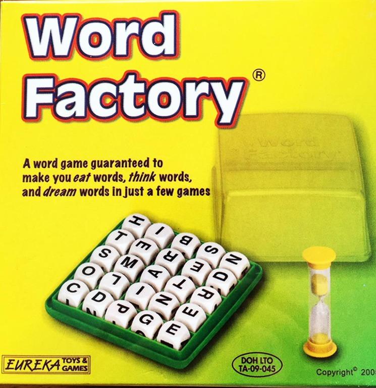 Word Factory Set, Hobbies & Toys, Toys & Games on Carousell
