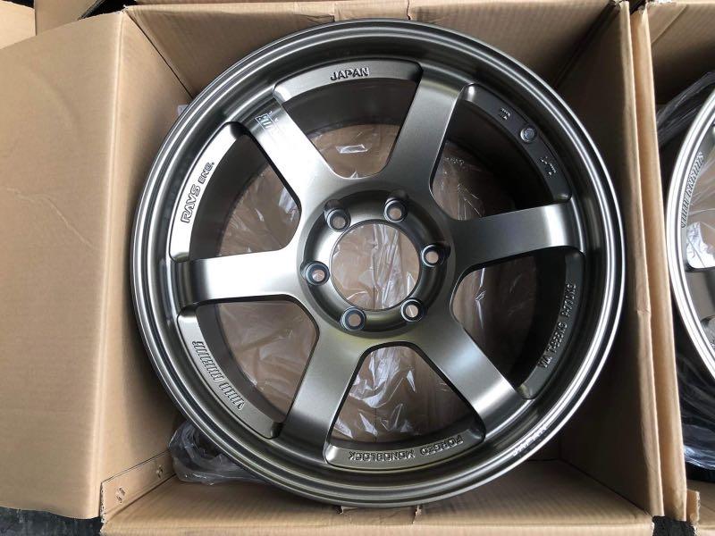 18” TE37 SL Design Bronze code D6075 Mags 6Holes pcd 139 bnew, Car ...