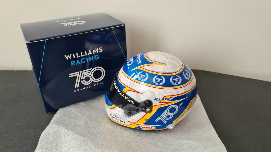2021 mini 1/2 scale F1 helmet (Lewis Hamilton, Carlos Sainz, Charles ...