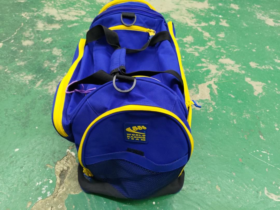555 world racing duffle bag, Luxury, Bags & Wallets on Carousell