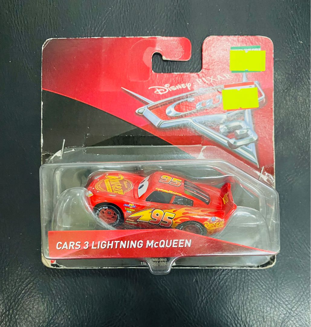 反斗車王 3 Disney Pixar Cars 3 Lighting McQueen 車仔 Mattel 盒舊, 興趣及遊戲, 玩具 ...